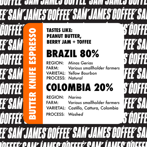 SAM JAMES COFFEE BEANS – Sam James Coffee Bar
