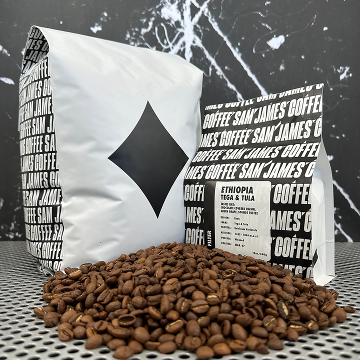 SAM JAMES COFFEE BEANS – Sam James Coffee Bar